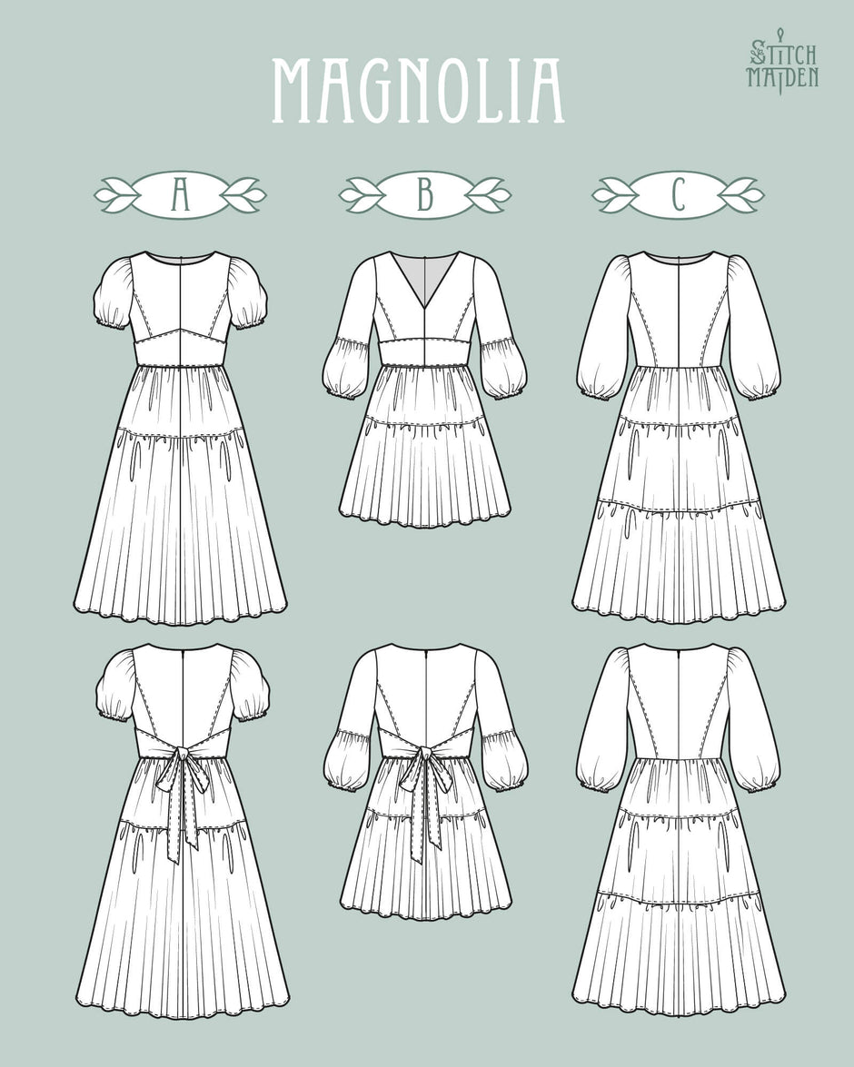 Stitchmaiden - Sewing Patterns - PDF – Stitchmaiden®