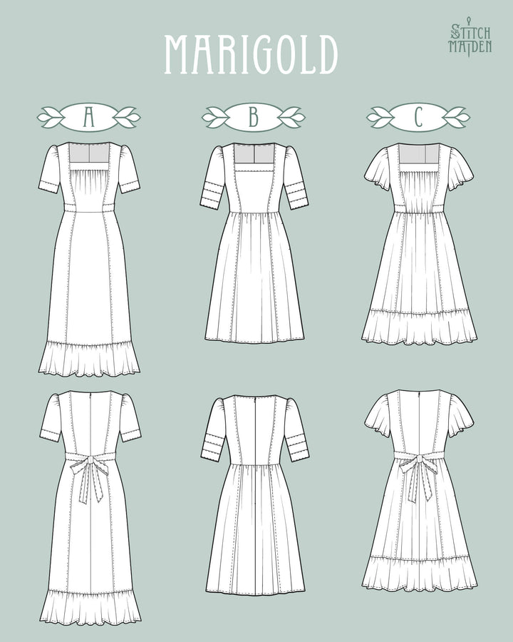 Stitchmaiden - Sewing Patterns - PDF – Stitchmaiden®