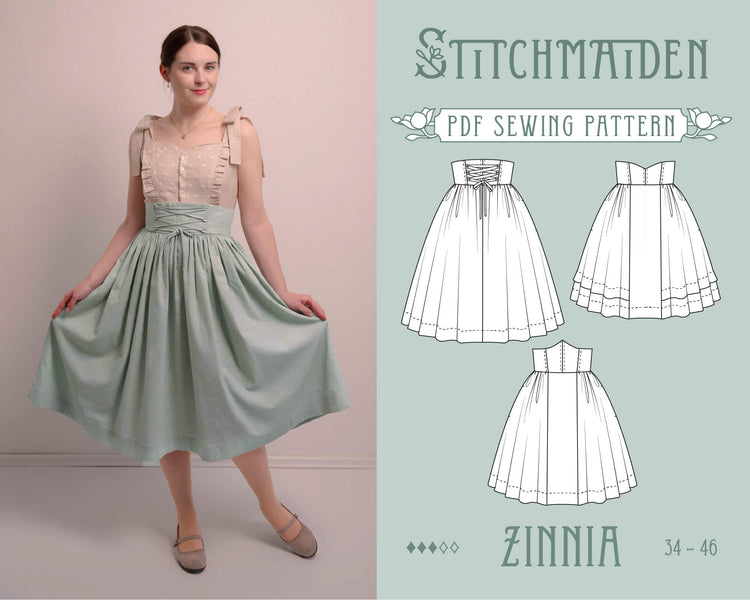 Stitchmaiden - Sewing Patterns - PDF – Stitchmaiden®